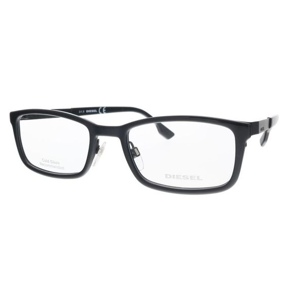 Diesel | Accessories | Diesel Dl596 01 Black Rectangle Optical Frames ...